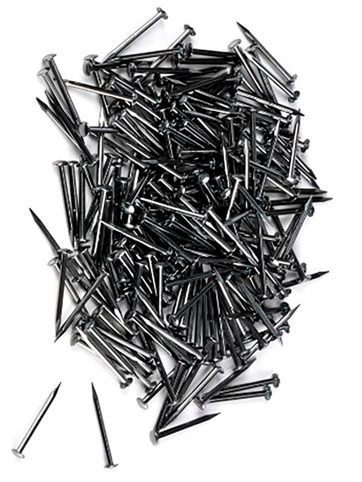 Гвоздь черненный, сталь, 10 мм, 200 шт, для моделизма, Amati