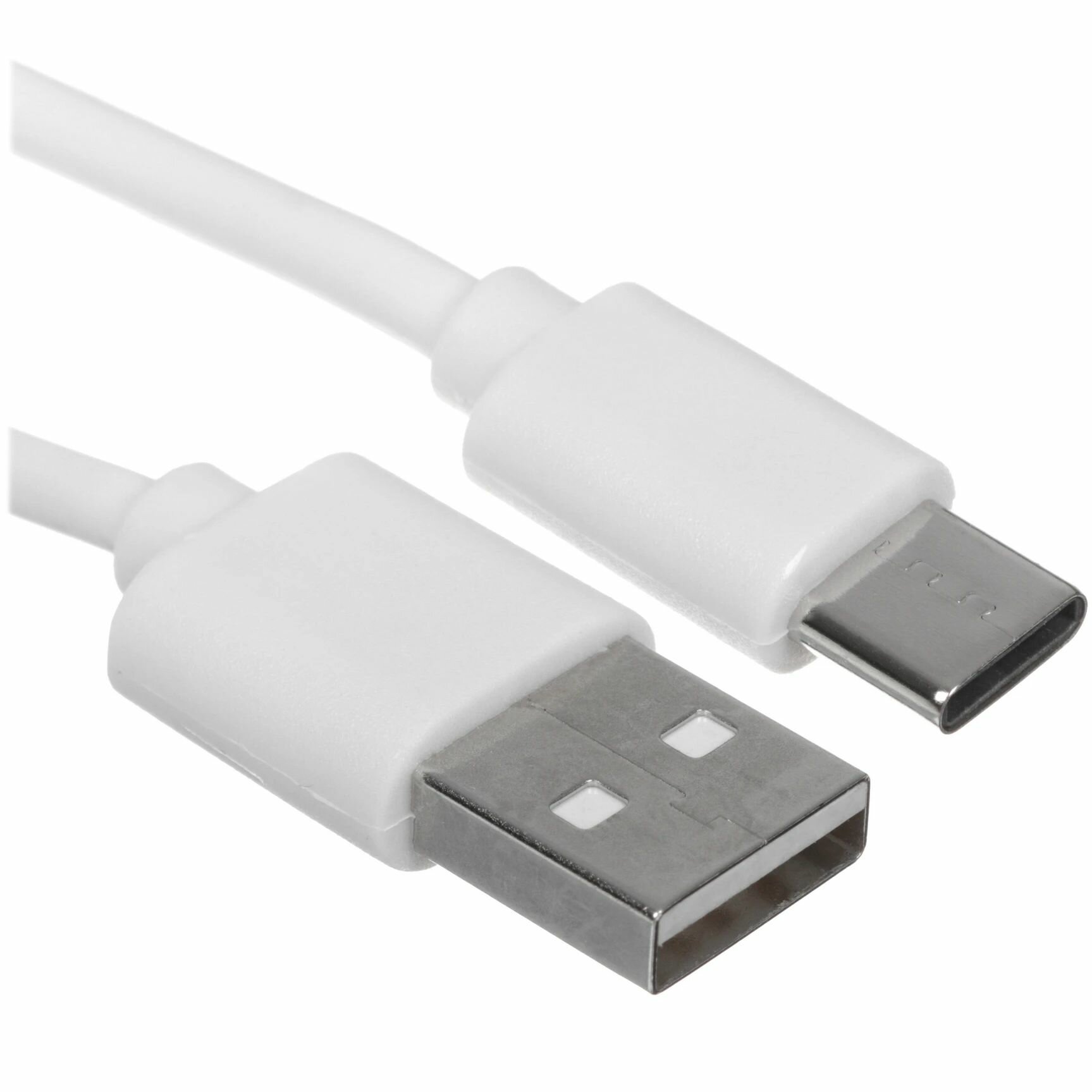Кабель круглый Aceline USB Type-C - USB 2.0 Type-A белый 3 м