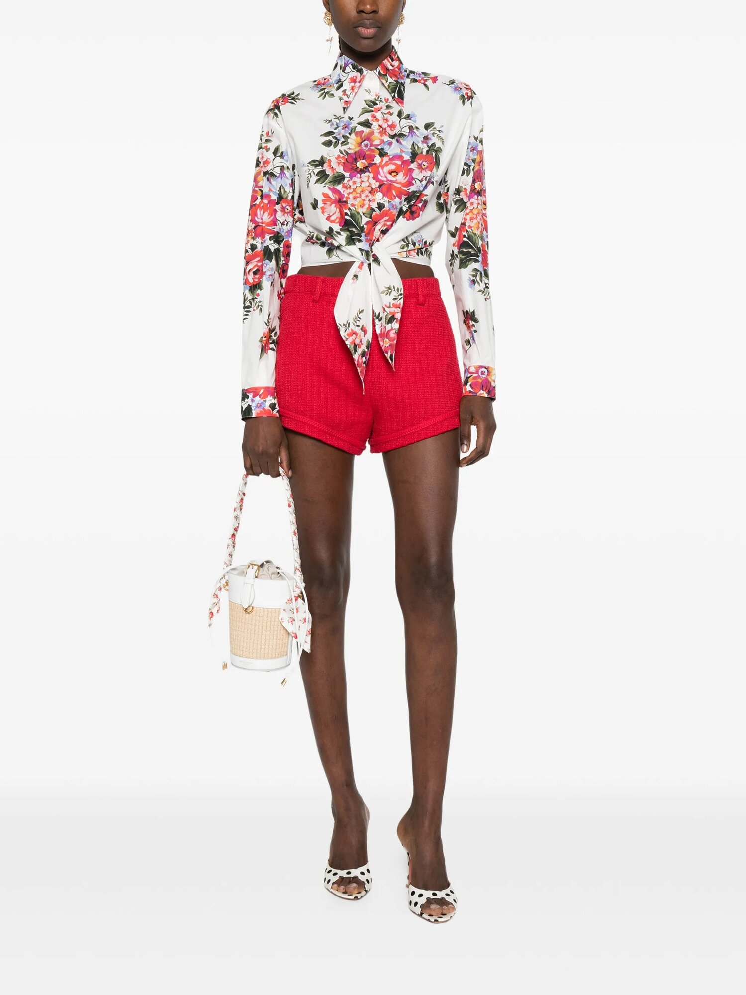 Рубашка DOLCE & GABBANA, размер 48, white — фото 1