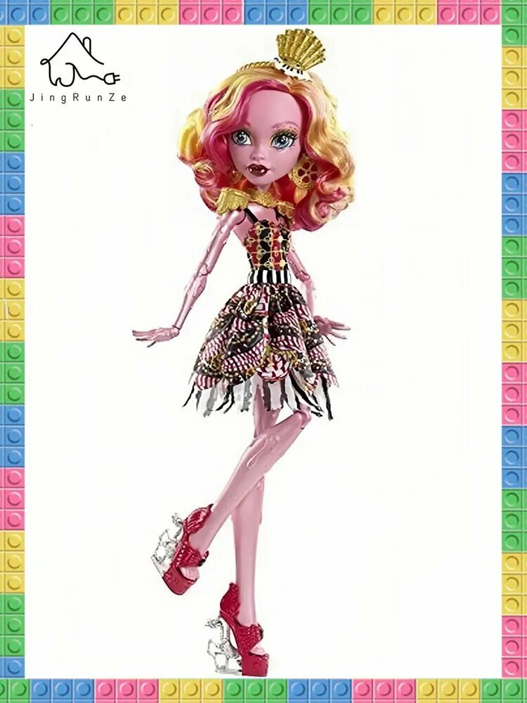 Кукла Monster High Freak Du Chic Gooliope Jellington Джеллингтон, 17 дюймов, NRFB
