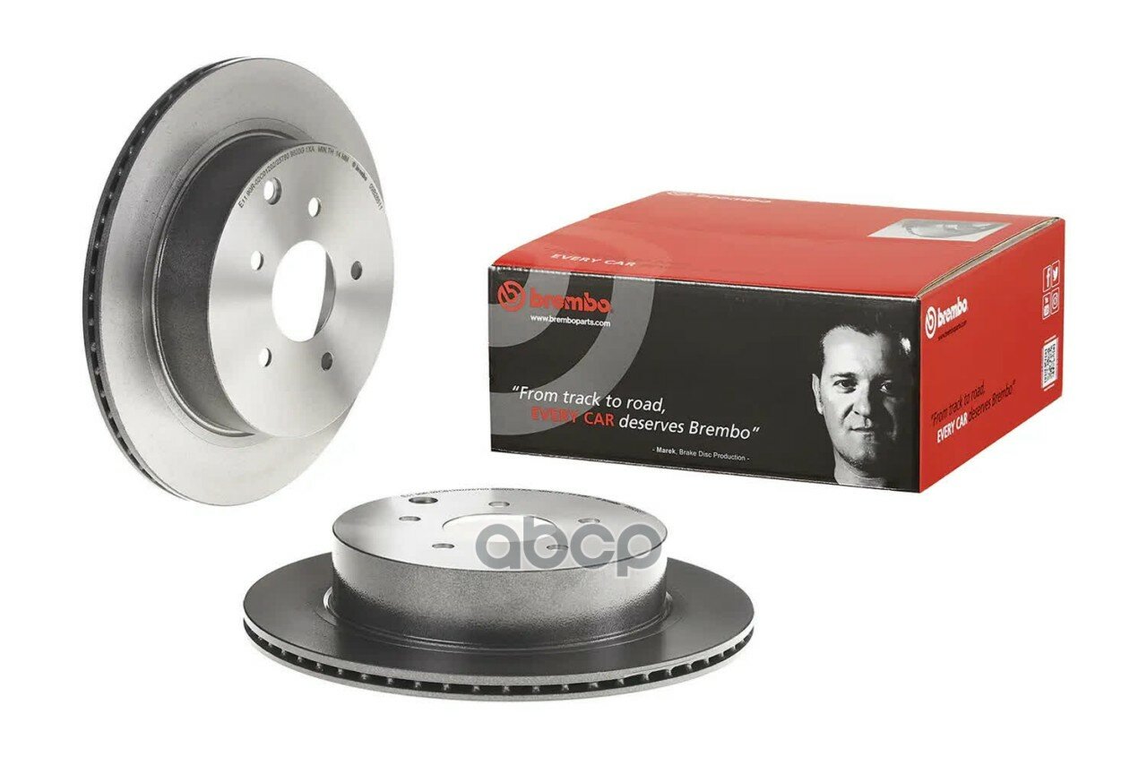 Диск тормозной задн. с УФ покрытием INFINITI EX 09/07-> / INFINITI FX 09/02-12/08 / INF Brembo арт. 09. b265.11
