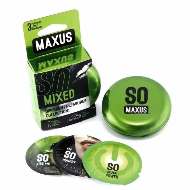 Презервативы набор Maxus mixed №3