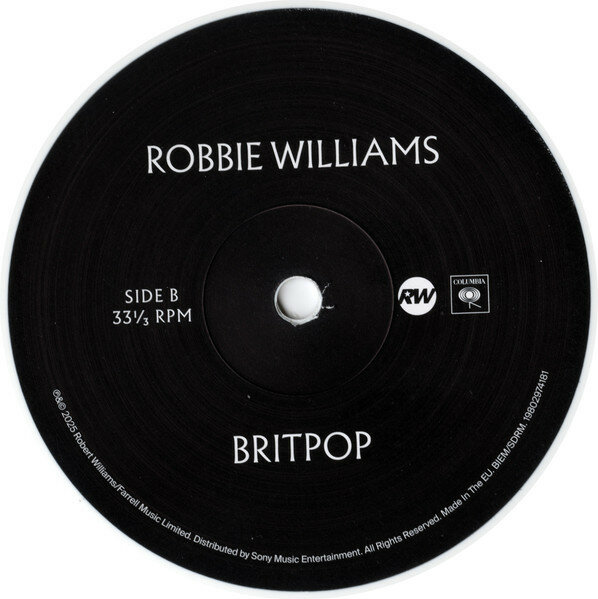 Robbie Williams - Britpop (CoLoR) (LP) — фото 1