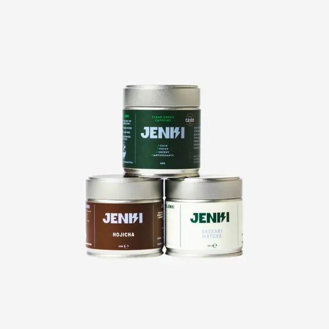 JENKI Набор матчи Discovery Set, Uji Matcha, Saekari Matcha, Hojicha, 3шт