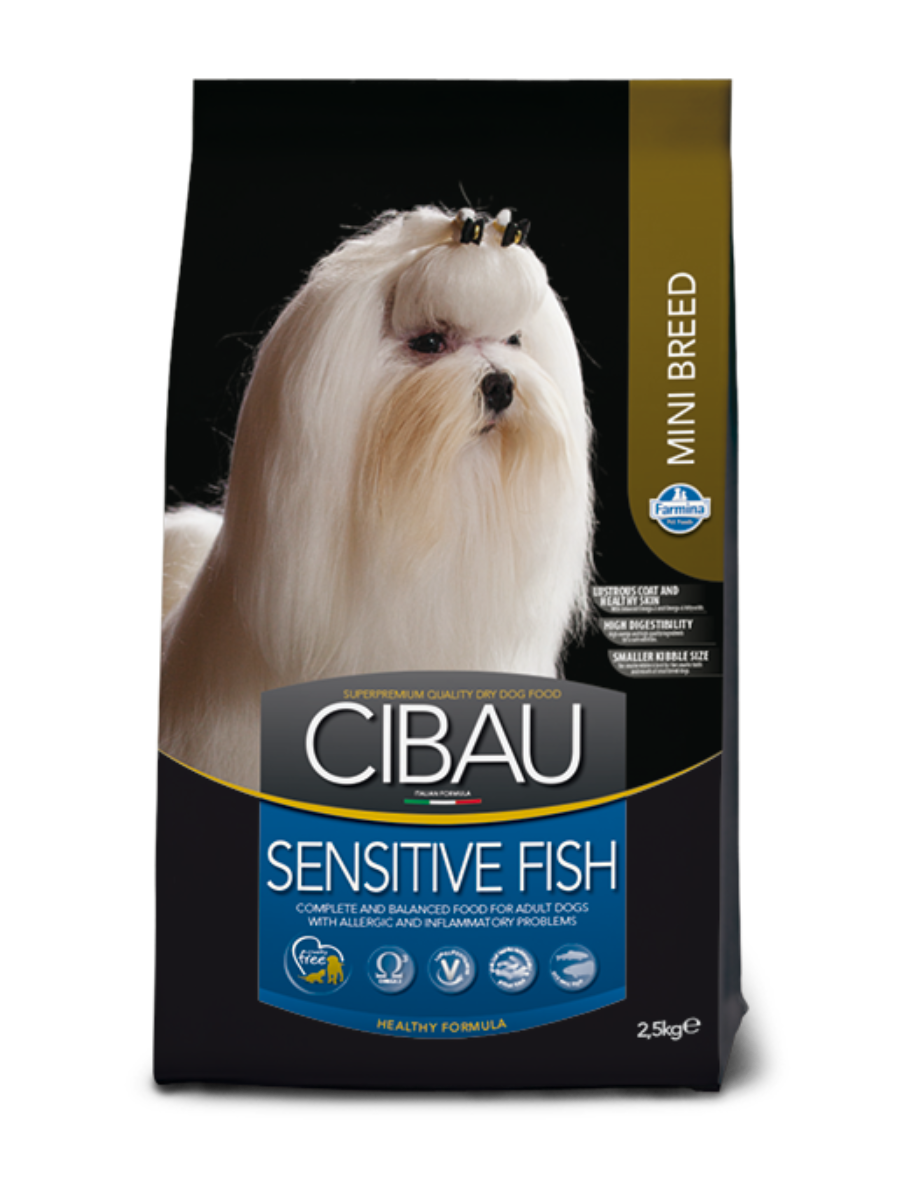 Сухой корм Farmina Cibau Mini (Фармина) для собак мелких пород рыба 2,5 кг