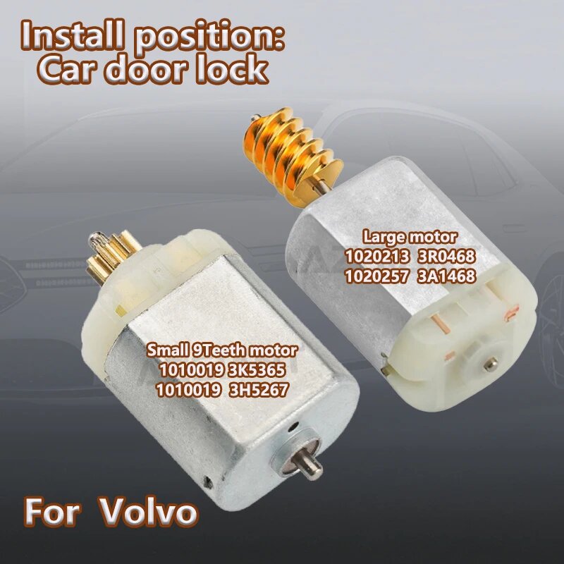 1020257 3A1468/1010019 3H5267 Замена привода дверного замка автомобиля двигатель large small motor