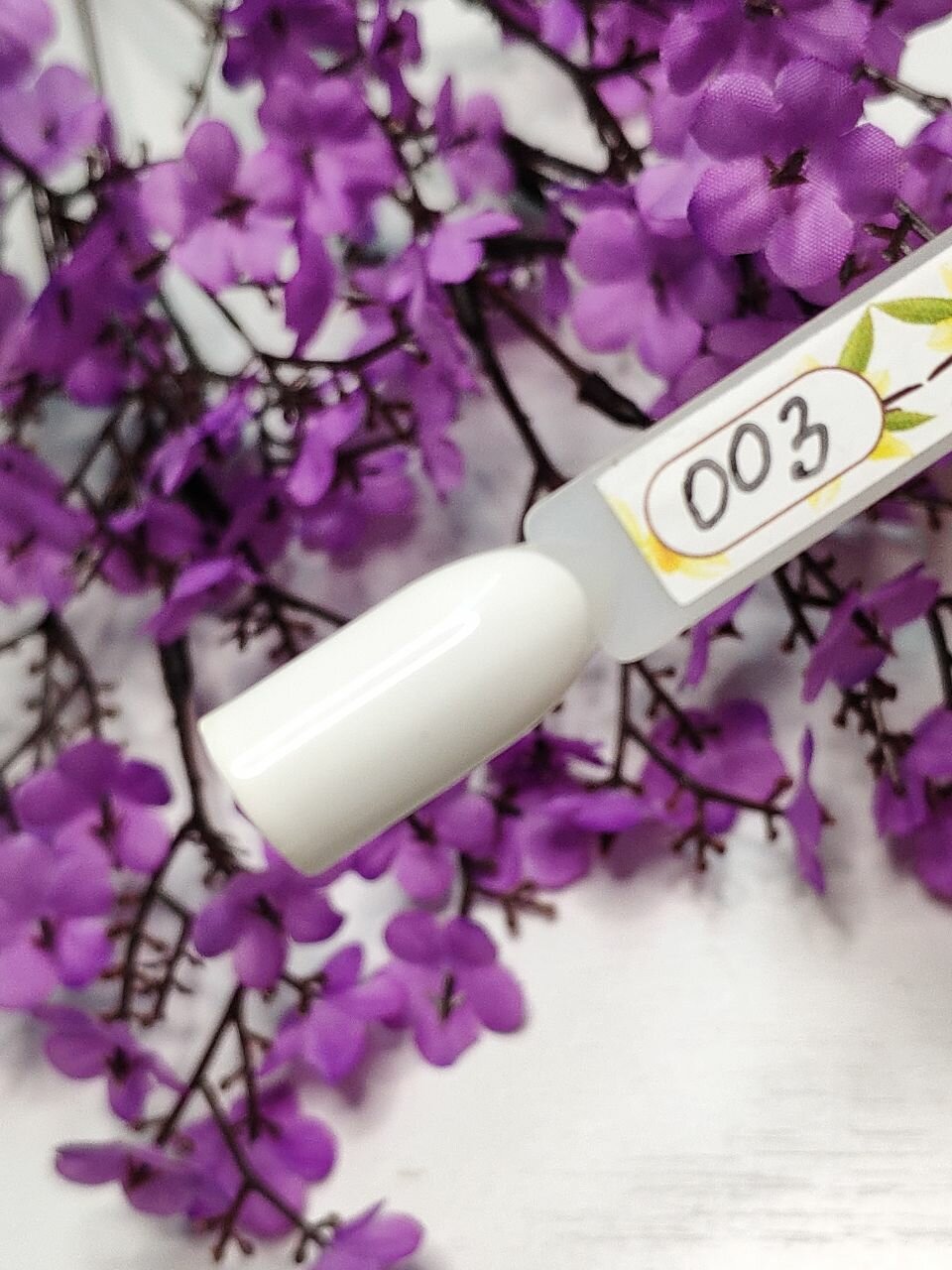 Vanilla Nails Гель-лак для ногтей 003 белый