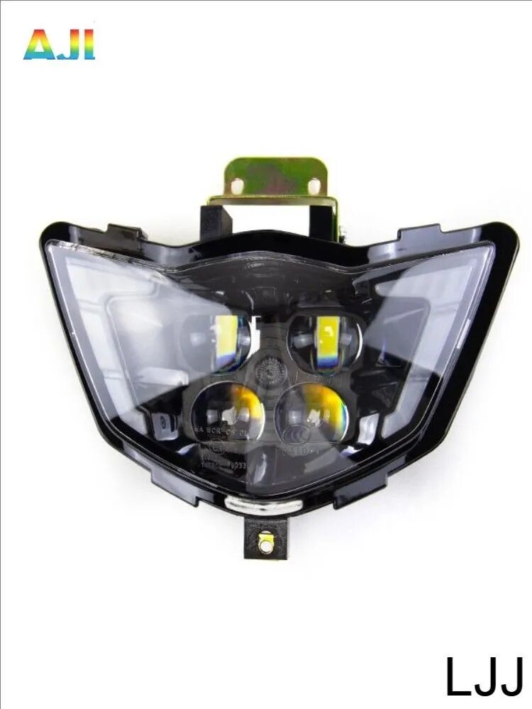 Фара для мототехники для мотоцикла BSE, KAYO XLH-0128 ABS пластик Черный