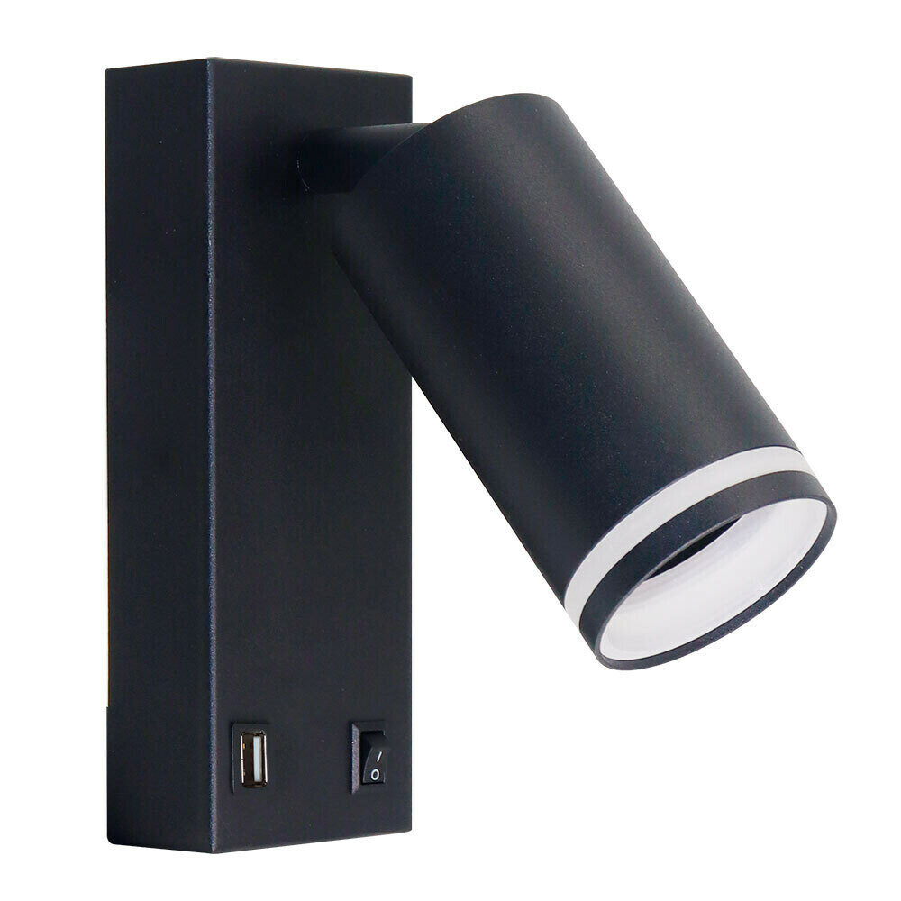 Бра Arte Lamp Imai GU10 15 Вт 220 В черное IP20 (A2364AP-1BK)