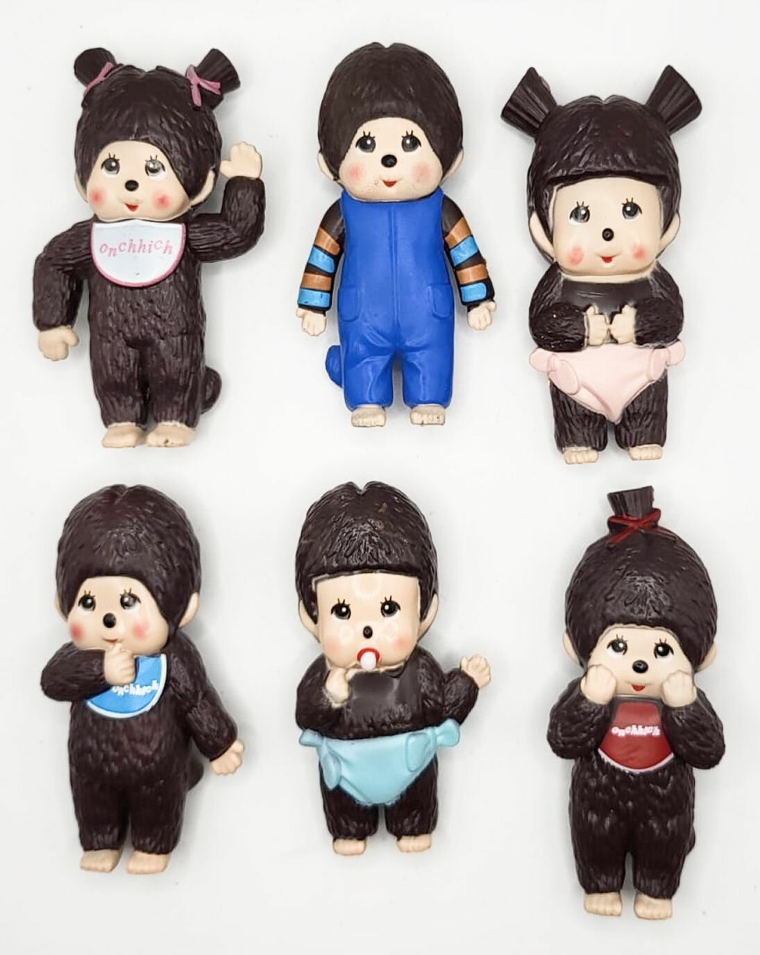 Набор фигурок Бравл Старс, Сквад Бастерс модель Monchhichi 6шт