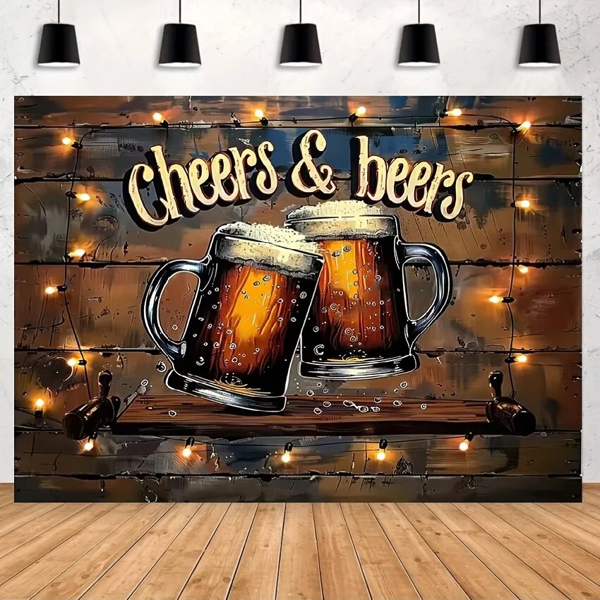 Cheers & Beers гобелен 100% полиэстер 320x180cm