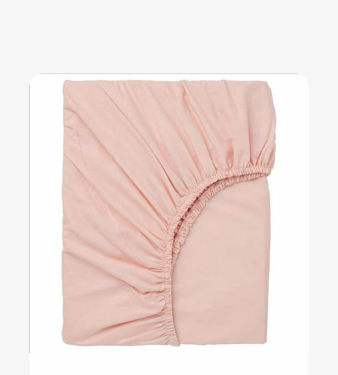 DVALA Простынь на резинке 150х200 см икеа, Простыня с резинкой100% хлопок，-розовый