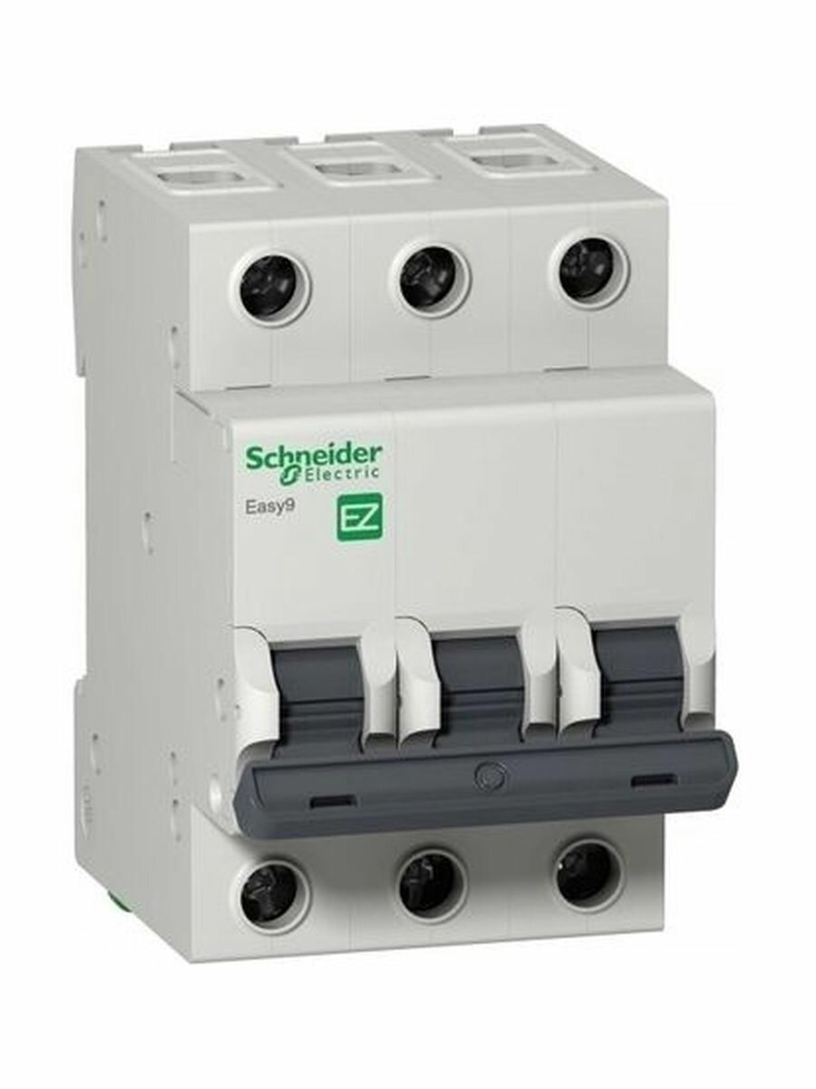 Автоматический выключатель Easy9, 3 полюс, 25А, C, 4,5 кА Schneider Electric
