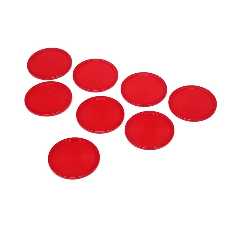 GUOMUZI Аэрохоккейные шайбы 8 шт, красные Красный, Красный