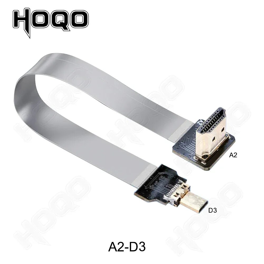 HOQO HDMI кабель для мультикоптеров 5/10/15/20/50 см A2-D3, 50CM