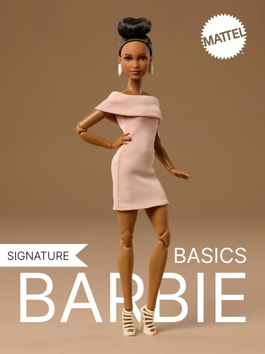 Шарнирная кукла Барби Базовая JJX27 модель № 8 Barbie Basics Mattel