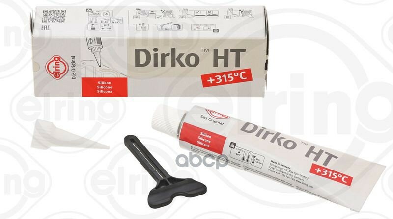 Герметик Dirko термостойкий 70мл (бежевый) Elring арт. 030.793