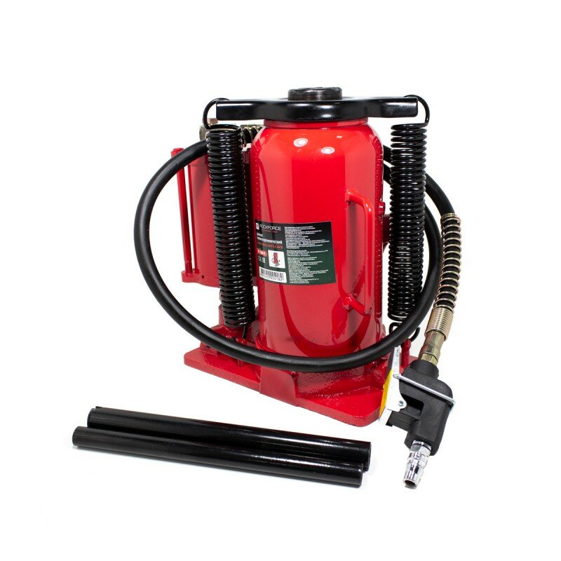 Rockforce Домкрат бутылочный пневмогидравлический 20т RF-1600-2 BIG(50512)