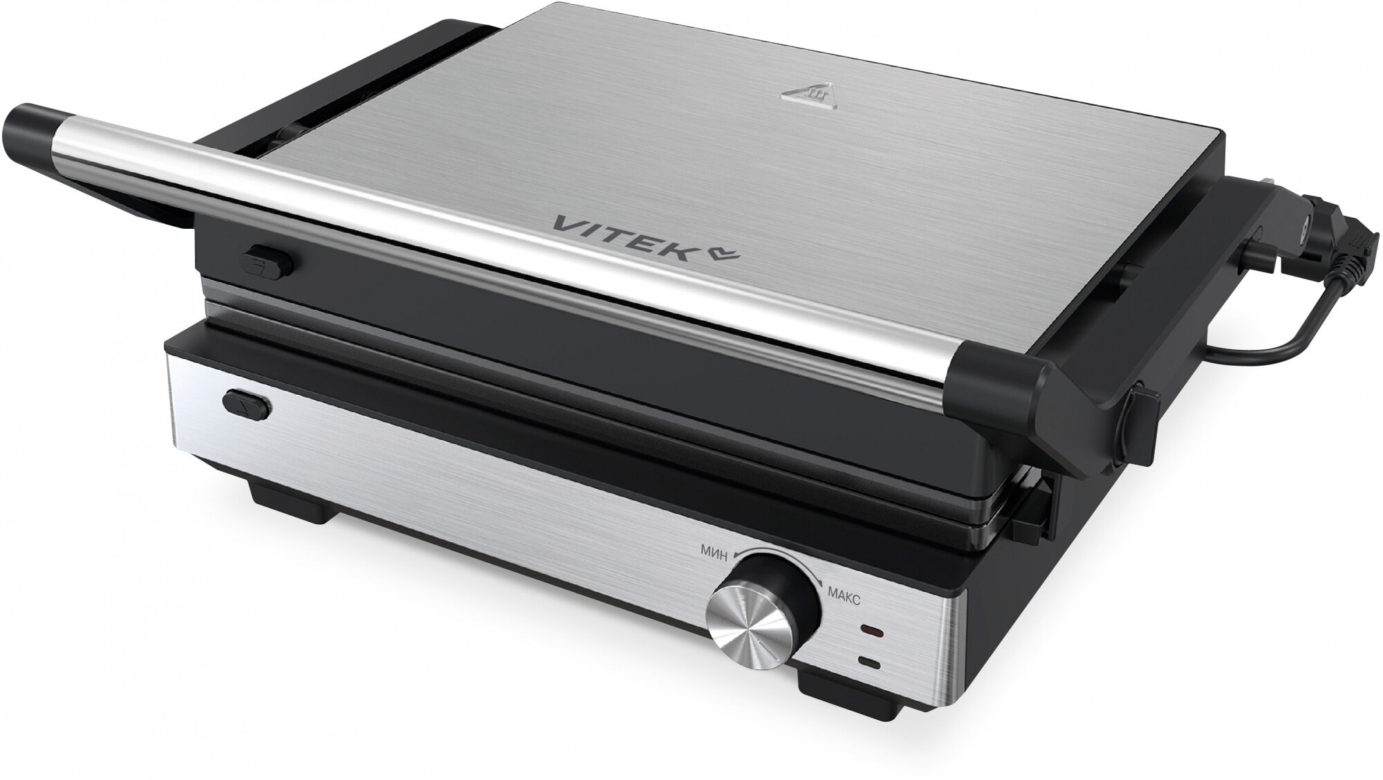 Электрогриль Vitek VT-PG2515 2000Вт черный