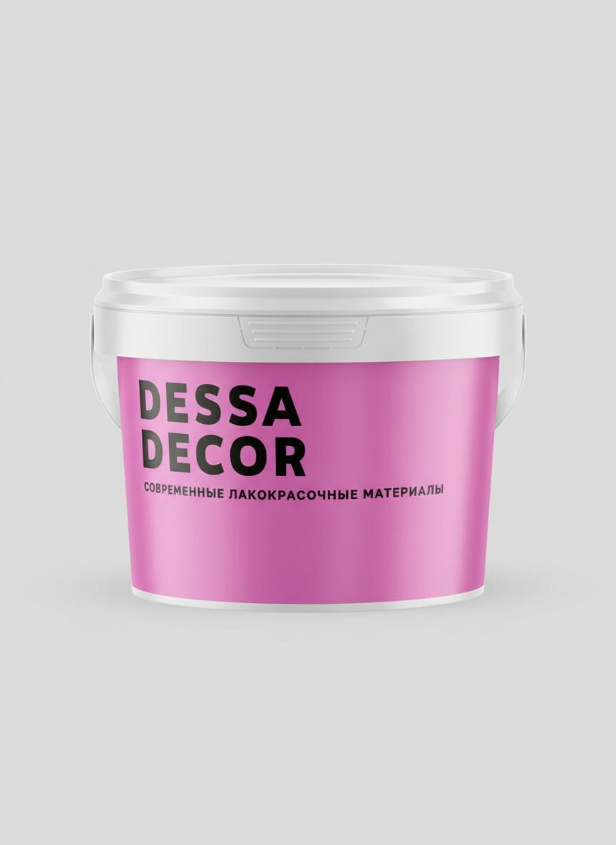 Краска резиновая трещиностойкая белая 3,5 кг DESSA DECOR