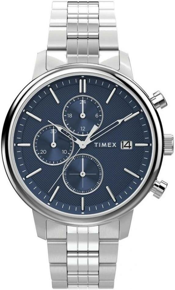 Наручные часы TIMEX, серебряный — фото 1