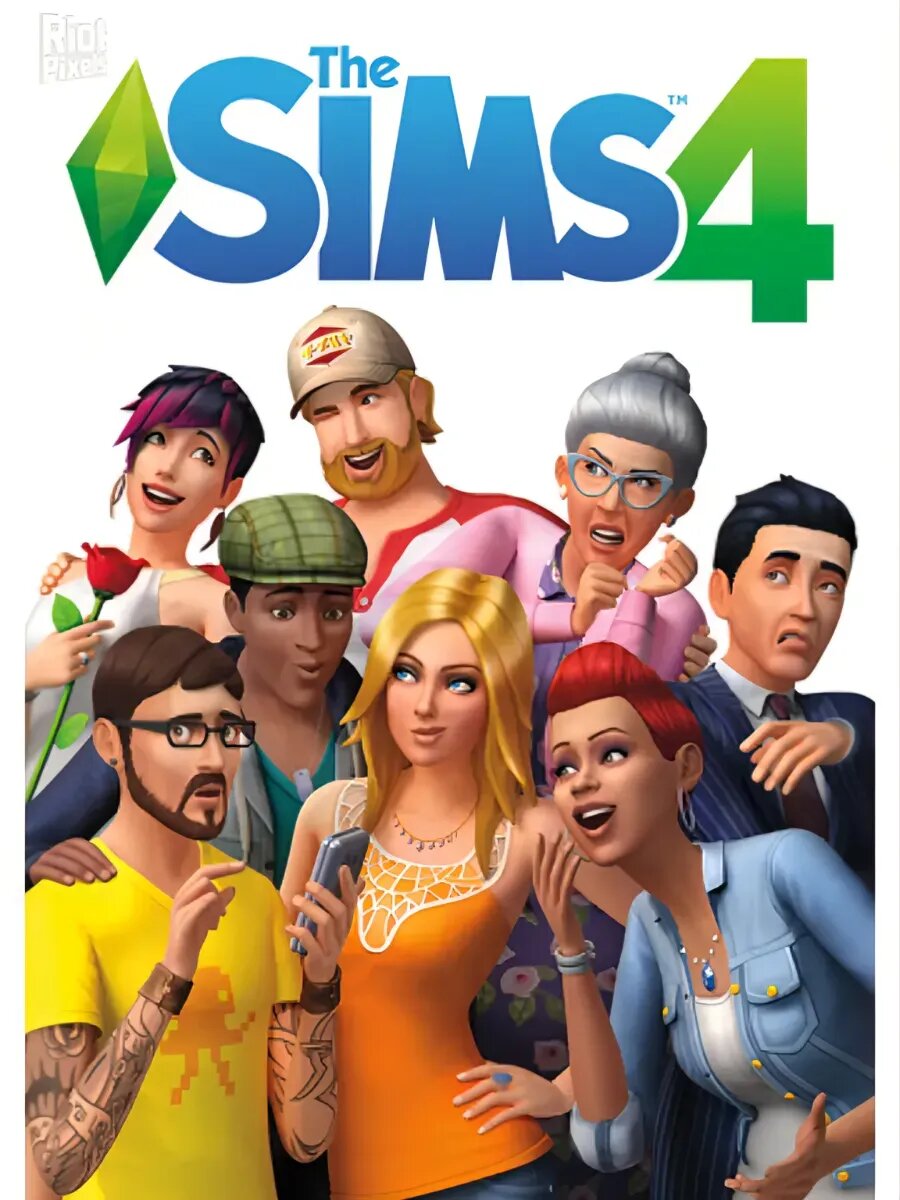 The Sims 4 Deluxe Edition, игра для ПК (на флешке USB)