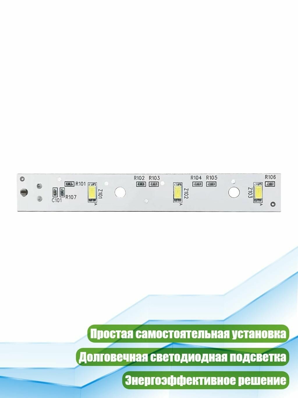 Светодиодная панель для холодильника