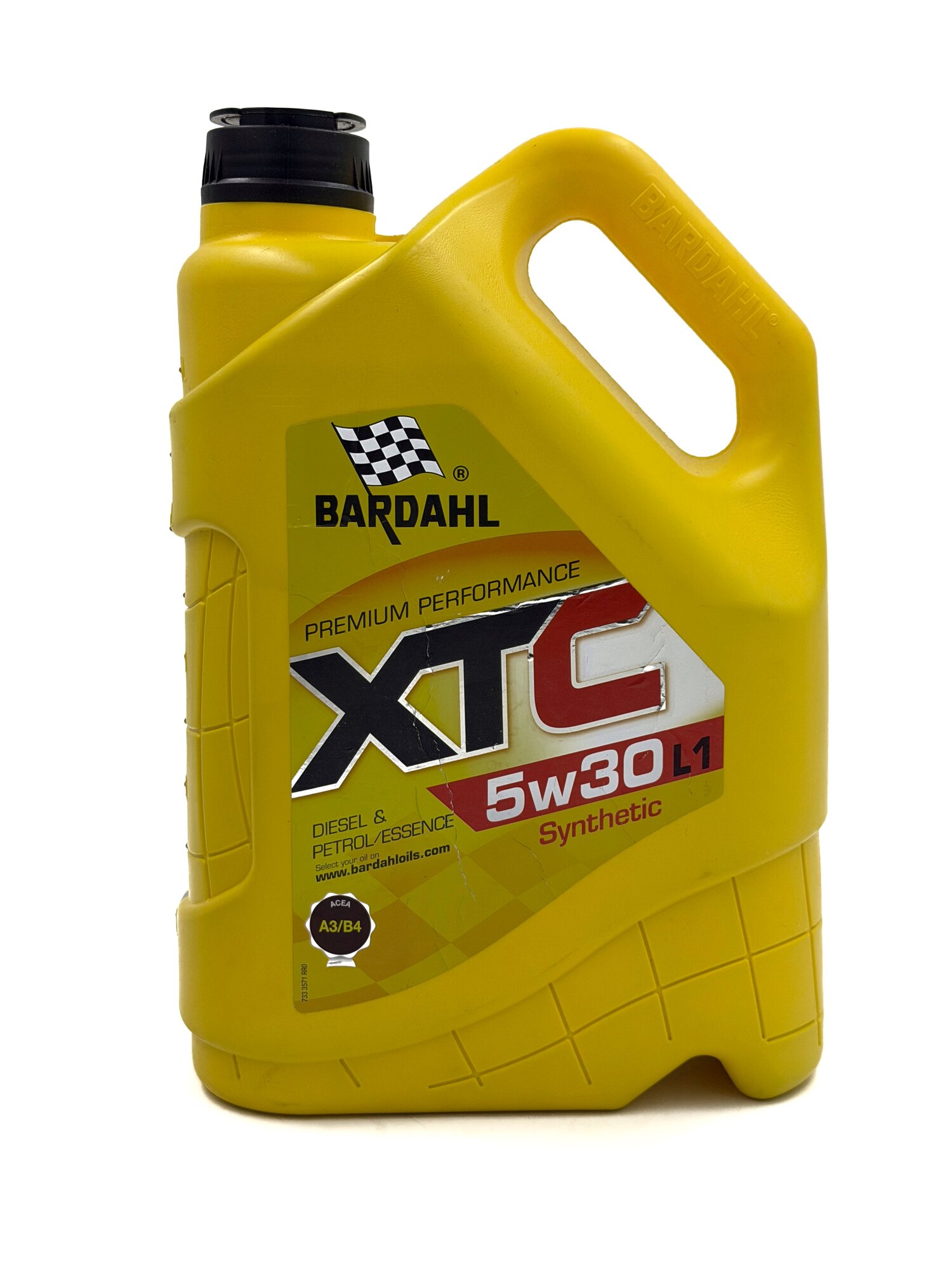 Моторное масло Bardahl XTC 5w-30 L1, синтетическое, 5 литров