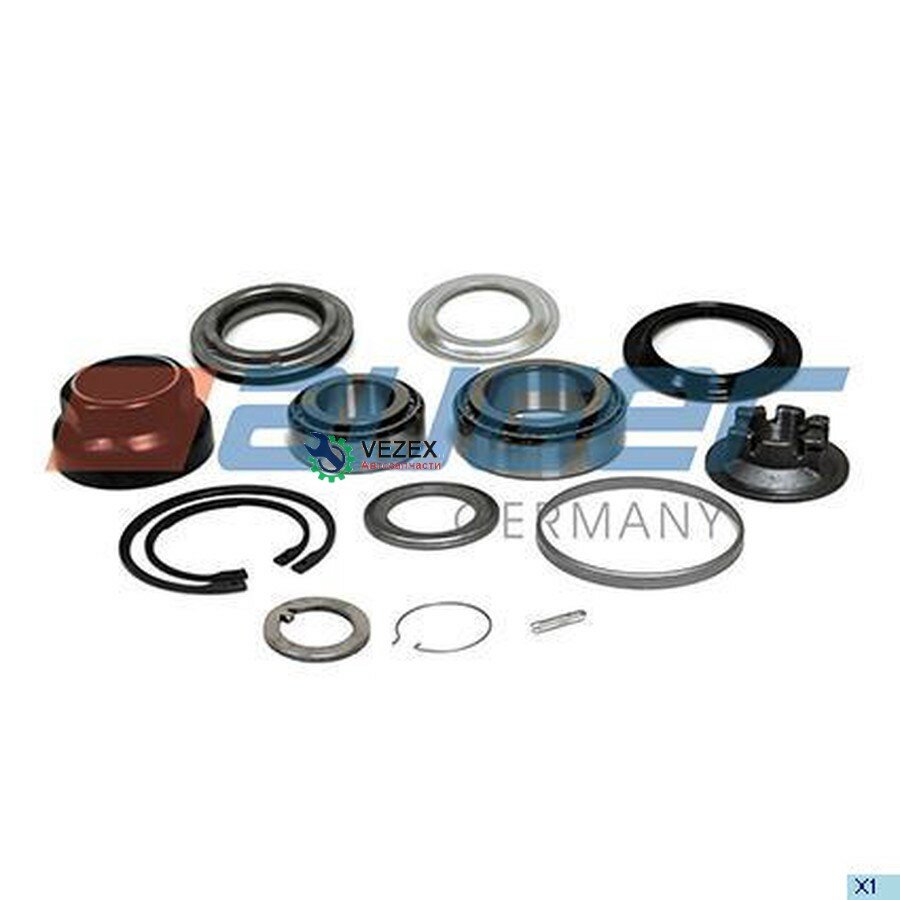 AUGER 77430 р/к подшипника ступицы полный! на 1 стор. подш. стопора, сальник \BPW ECO SN42./SN36.