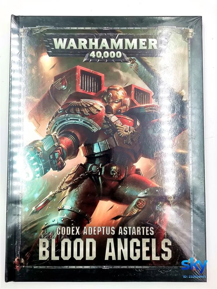 Кодекс Адептус Астартес Кровавые Ангелы Warhammer 40000 8 издание 2017 г Официальное издание Games Workshop Твердый переплет
