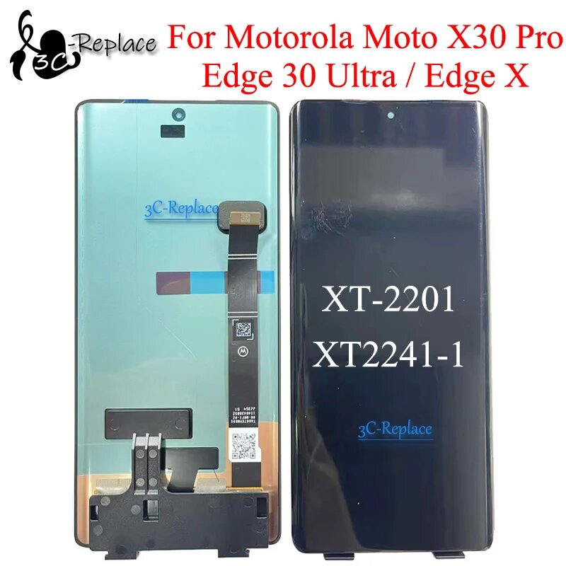 OLED 6.7" для Motorola Moto X30 Pro/Edge 30 Ultra, Orig Edge X