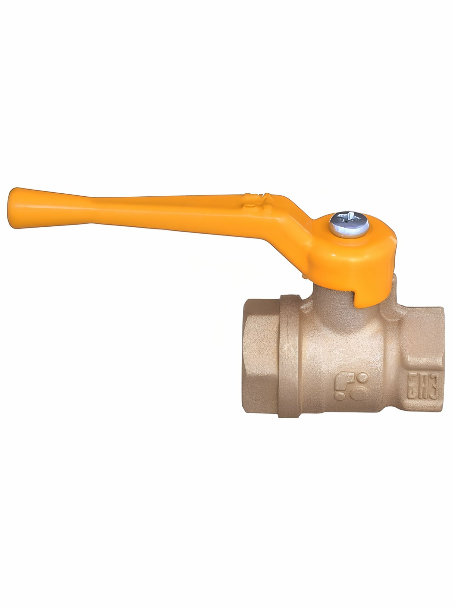 Кран для газа БАЗ 1/2 дюйма г-г с ручкой — надежная запорная арматура для газовых систем российского производства