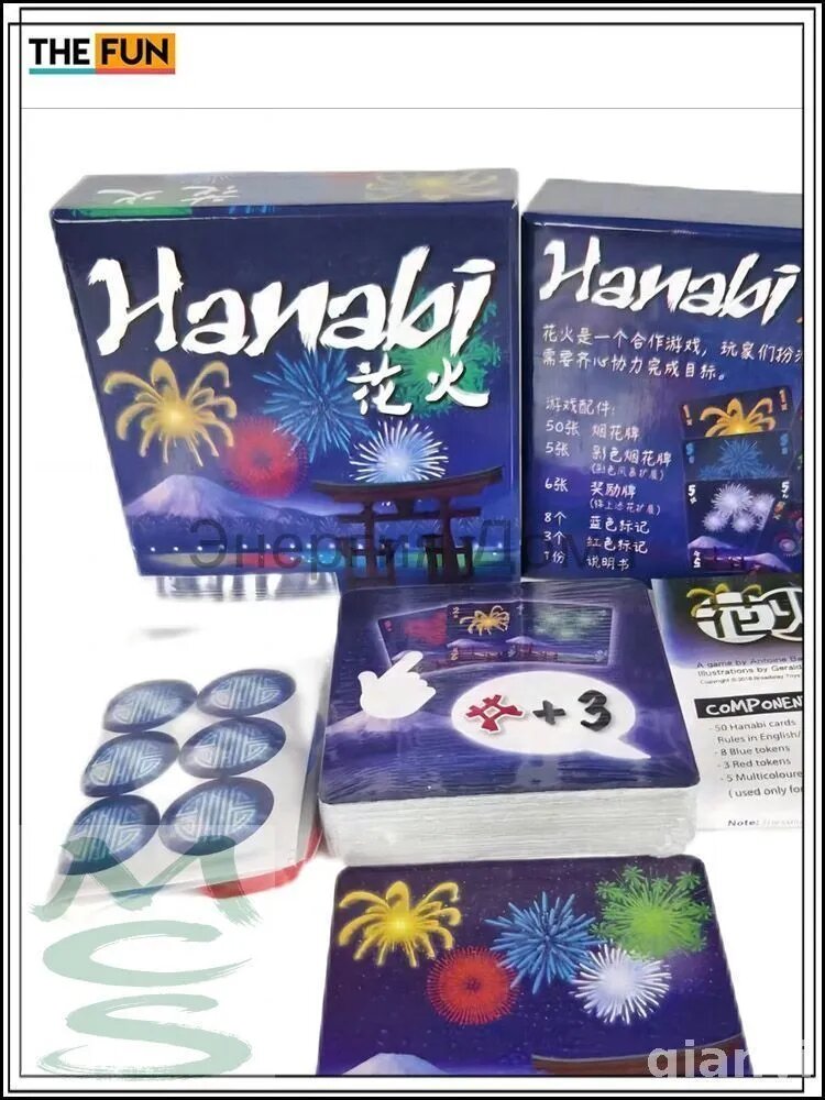 Карточная игра Hanabi новая версия