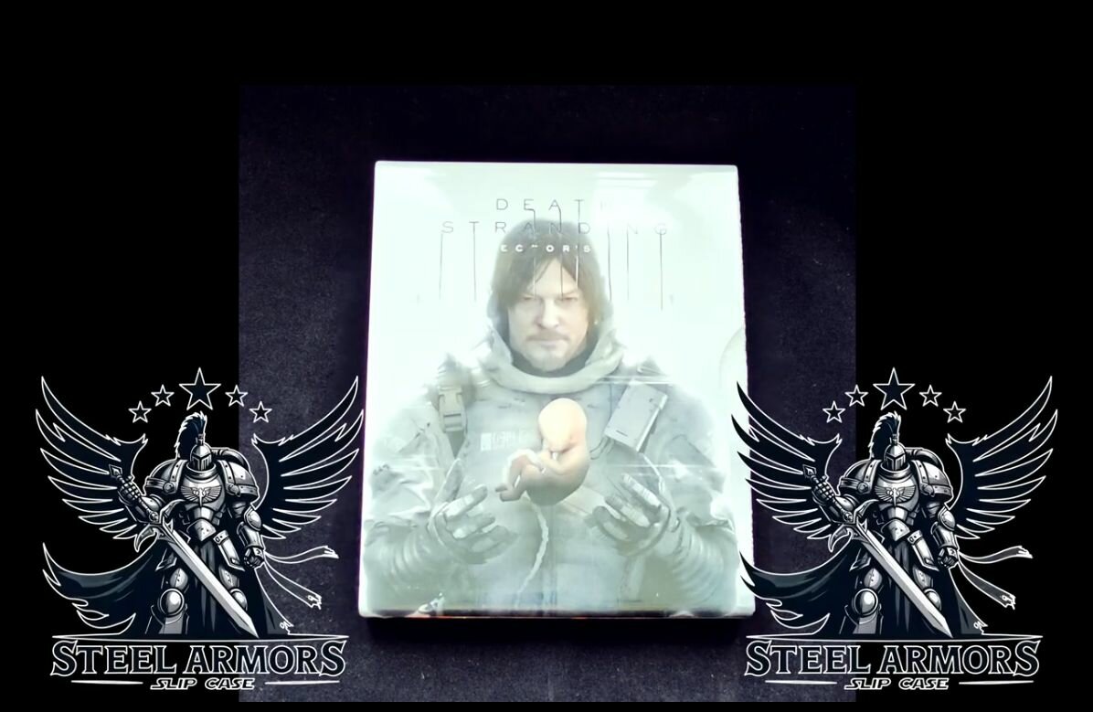 Death Stranding DC Edition Slip Case SteelArmors (Только стальной корпус, без диска с игрой)