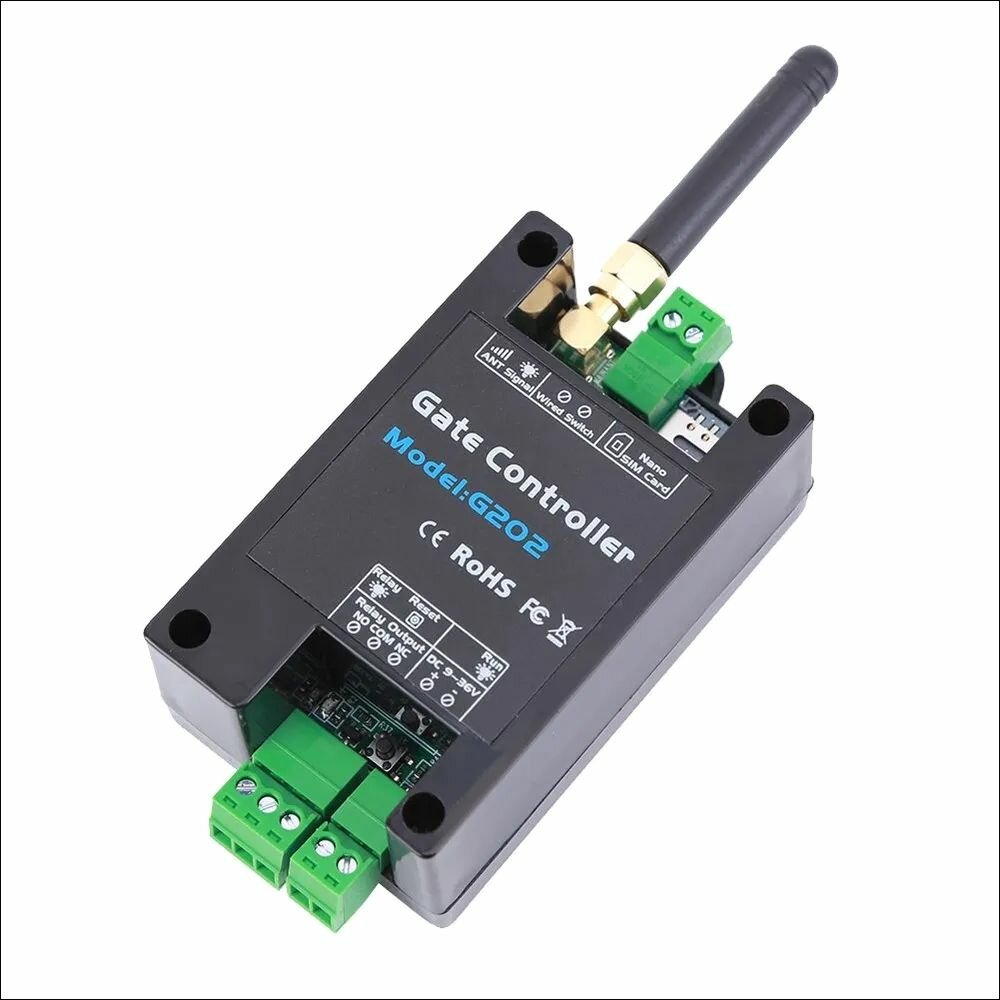 Беспроводной контроллер удаленного доступа 2G, релейный переключатель GSM ворот