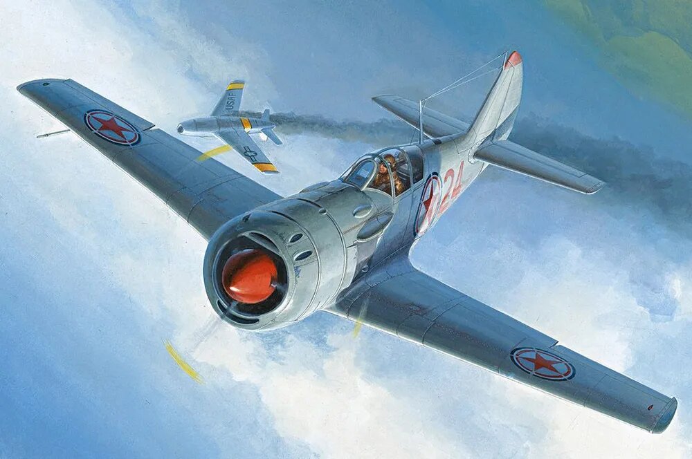 HobbyBoss 81760 1/48 Истребитель Лавочкина Ла-11 ABS пластик