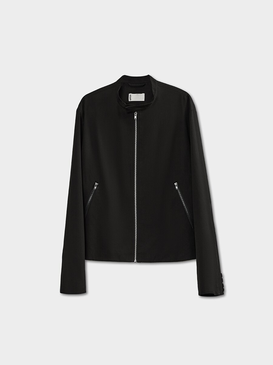 GATE31 Куртка-пиджак Рим с молниями (Черный-S)