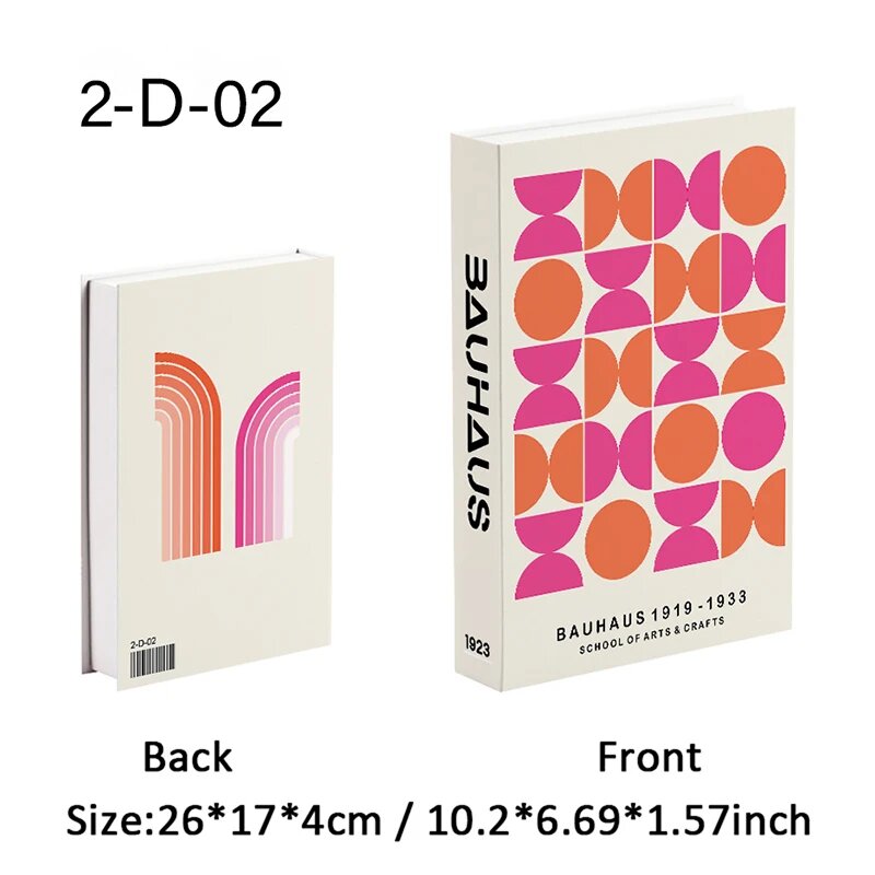 Декоративные книги Bauhaus OPEN, 2-D-02