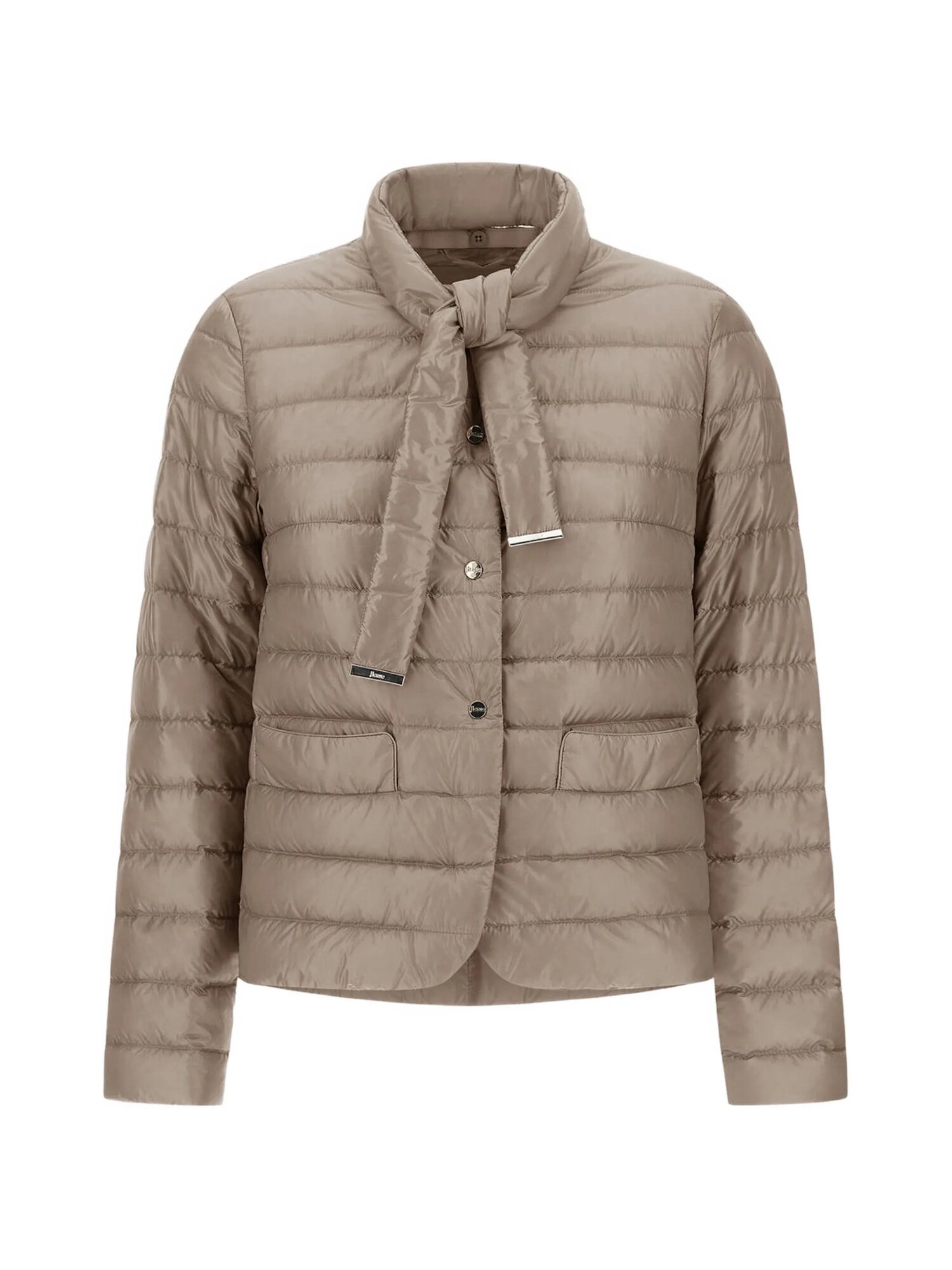 Пуховик Scarf-detail puffer jacket