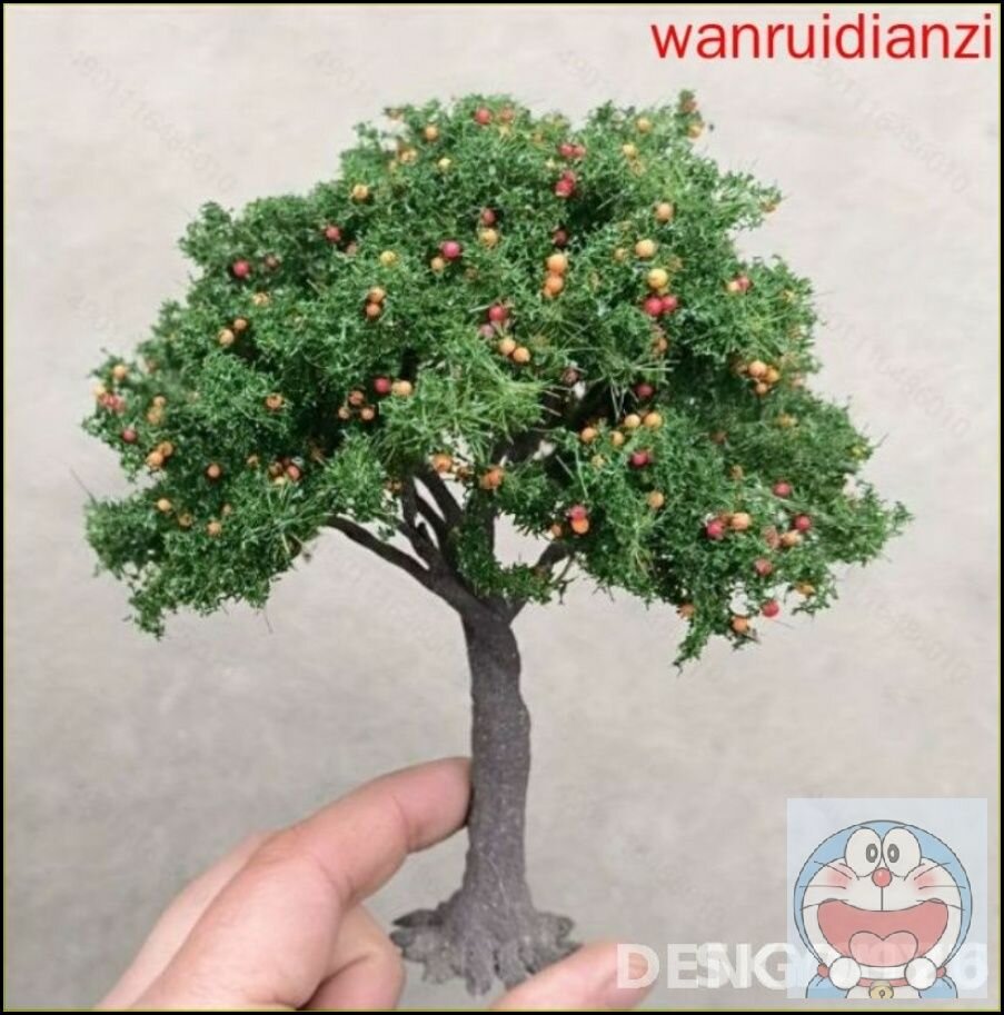 1pc15cm Ho Масштабная имитационная линия древовидная модель здания, древовидный макет железной дороги