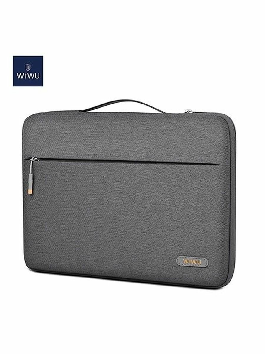 Сумка для ноутбука 13 дюймов WiWU Pilot Sleeve для Apple MacBook Pro/Air 13 дюймов, серая
