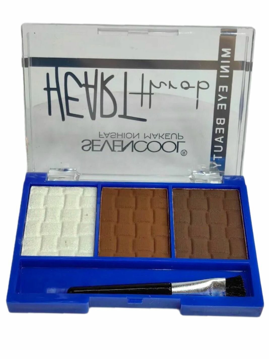 SEVENCOOL 3 в 1 Тени для бровей, Тон №1