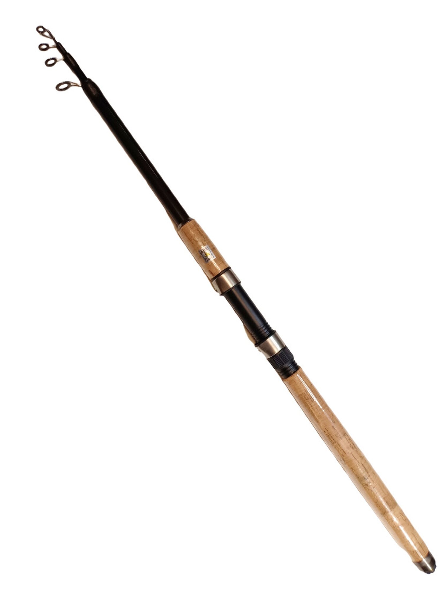 Спиннинг Jin Tai Spin Strong, телескопический, 2.4м, 60-90гр, черный