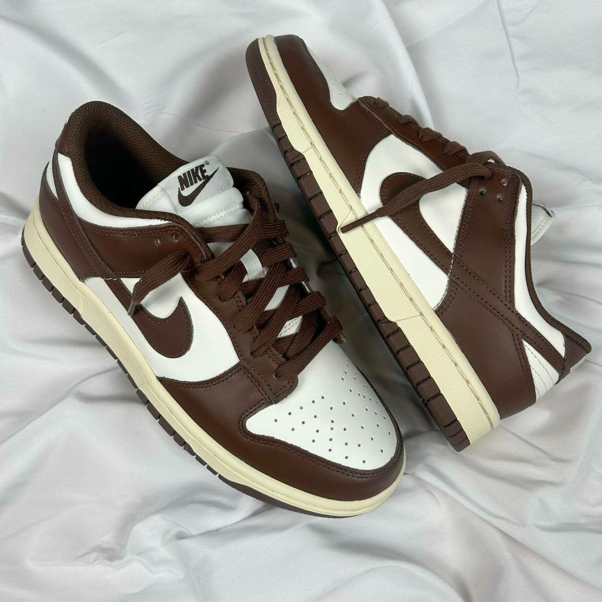 Кроссовки NIKE Dunk, полнота D, размер 35.5 RU, Cacao Wow — фото 1