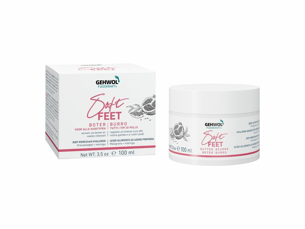 Gehwol - Fusskraft Soft Feet Butter Крем баттер для ног Гранат и Моринга 100 мл