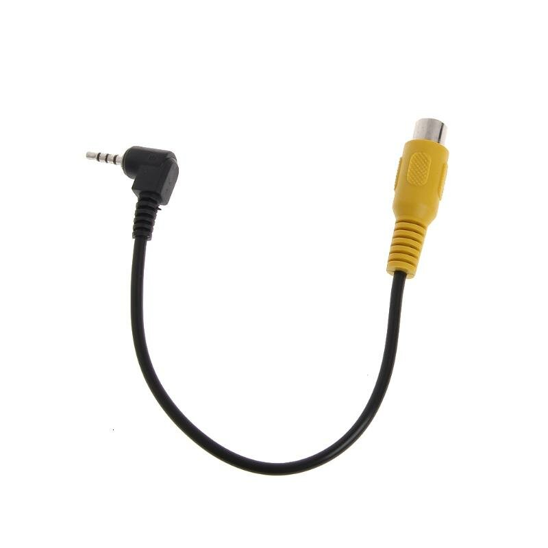 Переходник 2,5 мм Jack (м) — RCA (ж), Черный