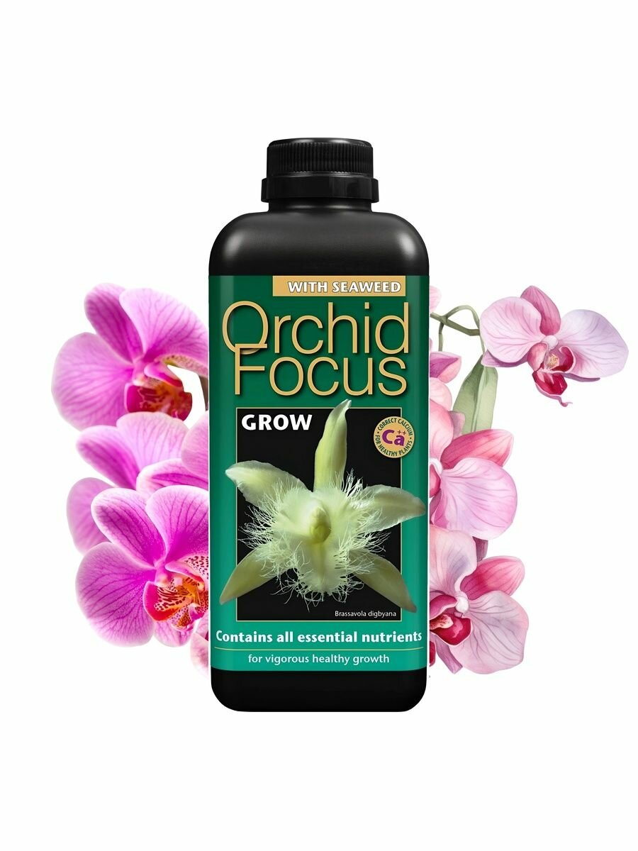 Growth Technology удобрение для орхидей Orchid Focus Grow 1000 мл