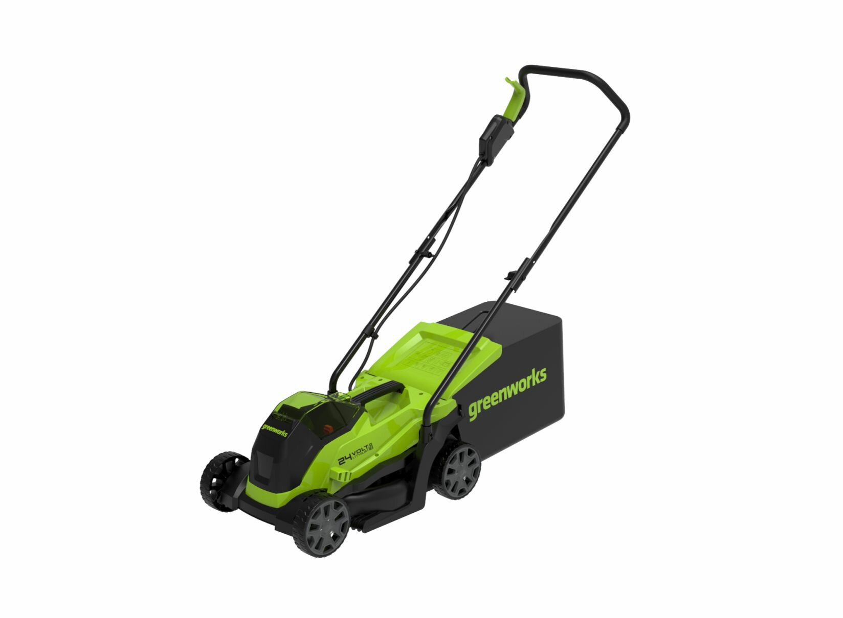 Газонокосилка аккумуляторная Greenworks GD24LM33K4 24V с 1хАКБ 4Ач и ЗУ