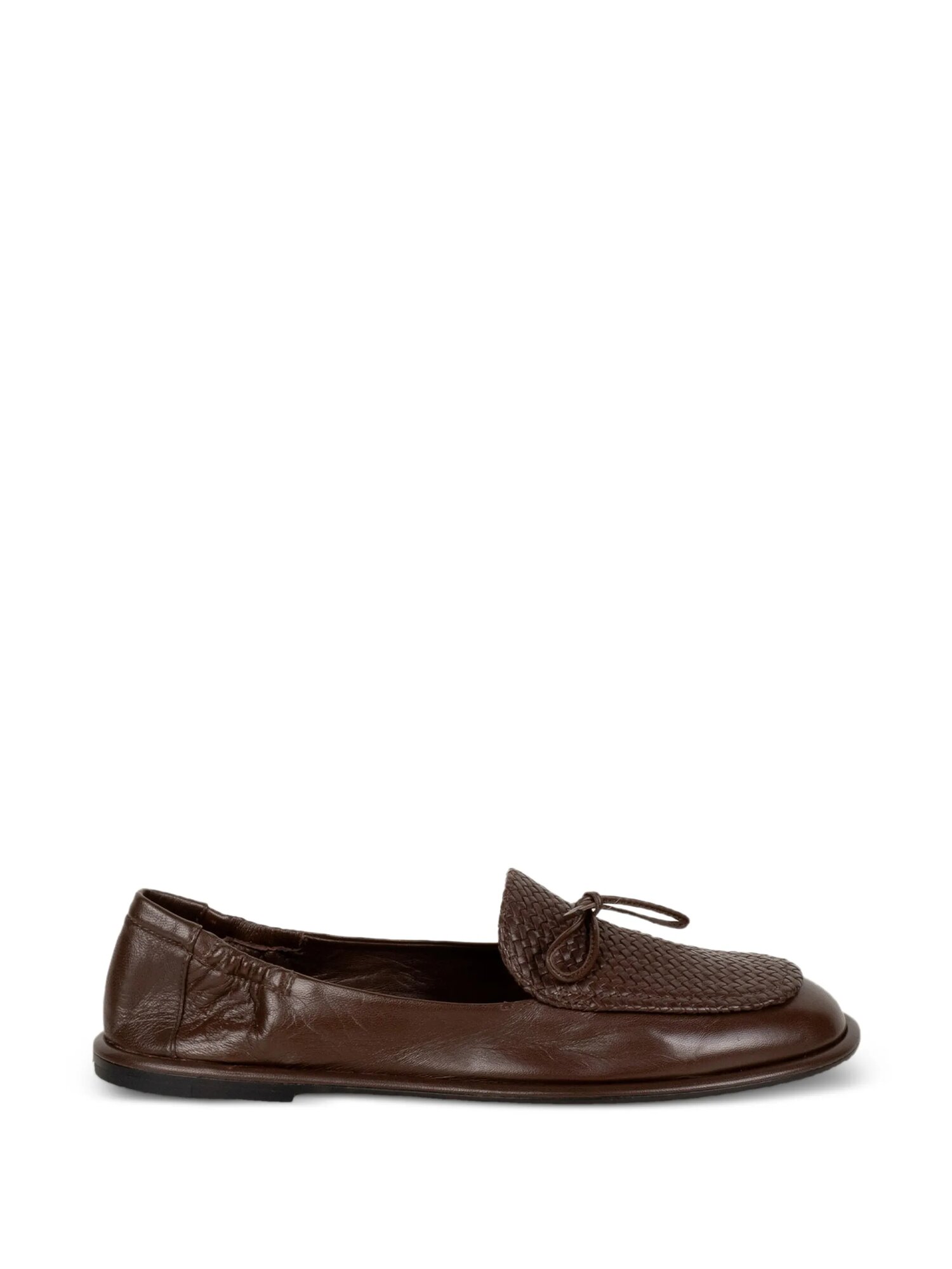 Лоферы Woven tie loafers