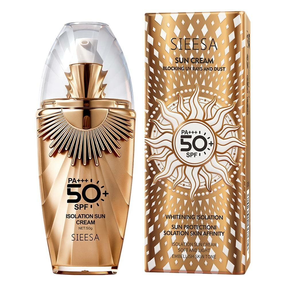 Солнцезащитное молочко SIEESA 50 г SPF50, высокая защита, солнцезащитный крем